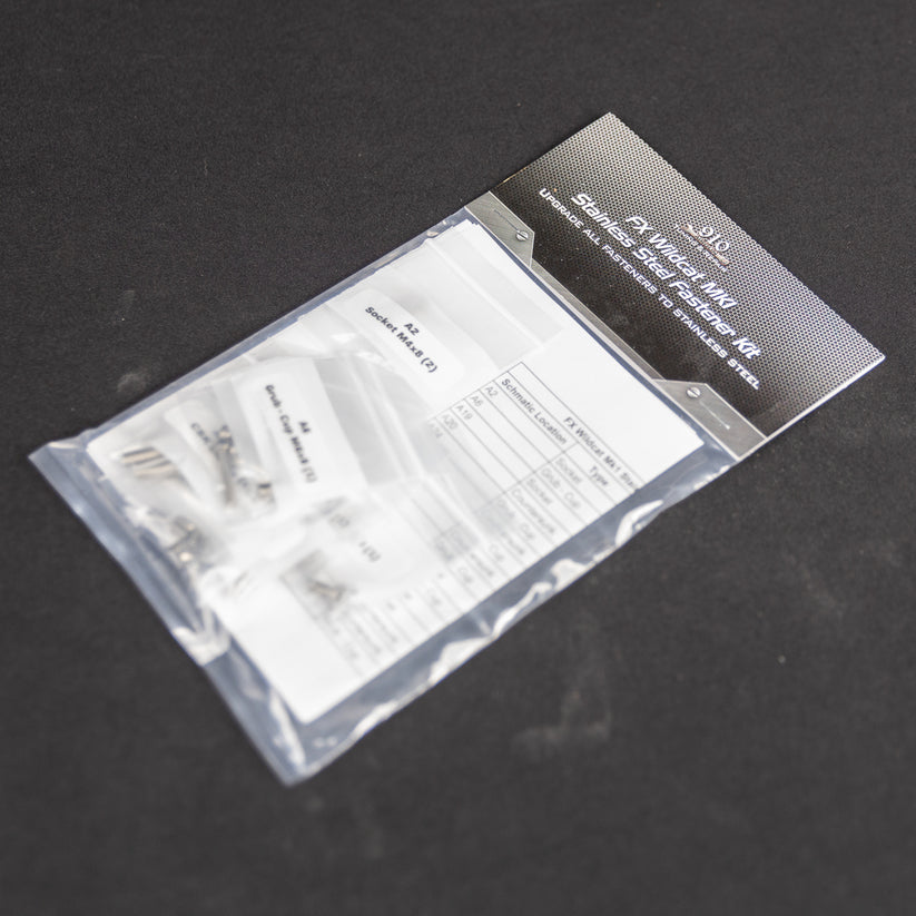 FX Wildcat MK1 Stainless Steel Fastener Kit **PRE-ORDER** – 910 ACP